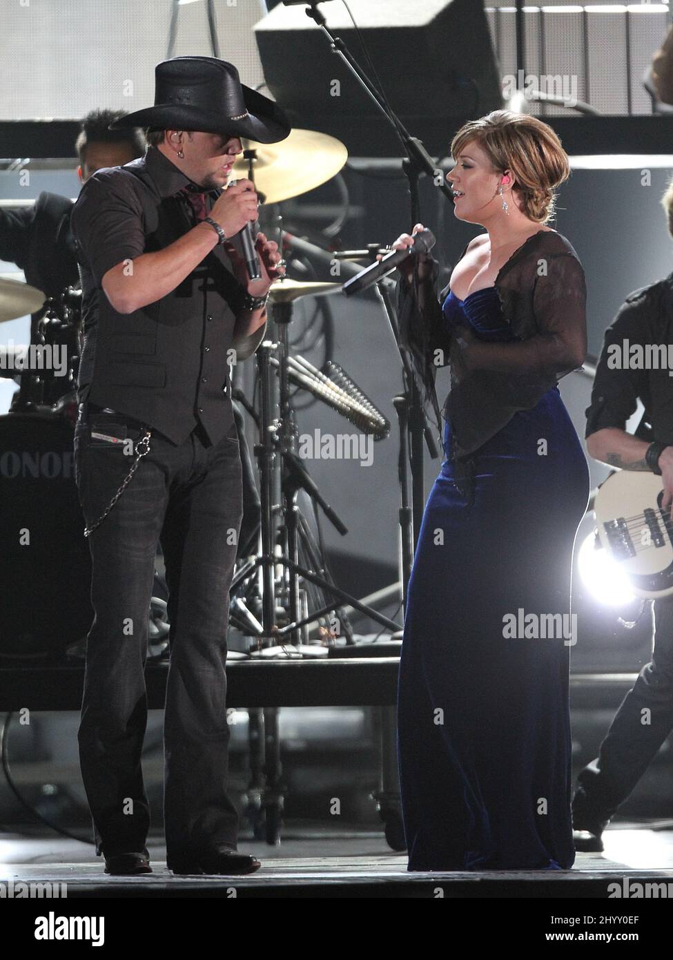Kelly clarkson and jason clarkson hi-res stock photography and images ...
