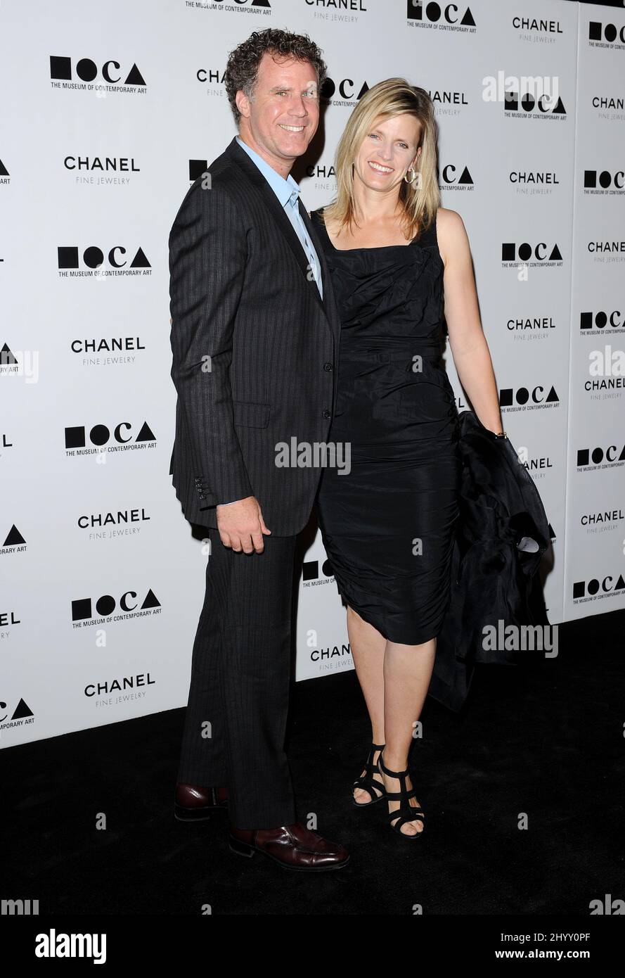 Will Ferrell and Viveca Paulin at The Museum of Contemporary Art, Los ...