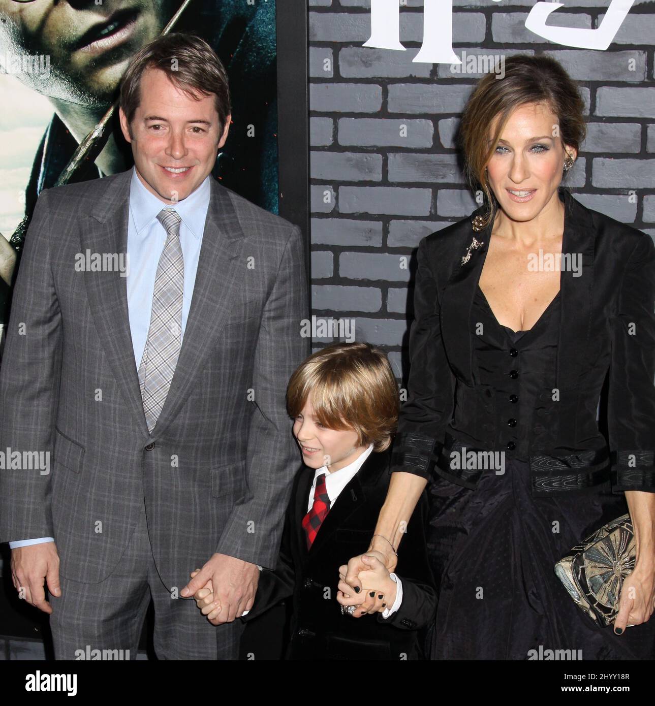 Matthew Broderick, Sarah Jessica Parker and son James Broderick at the ...