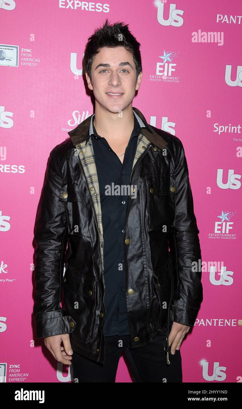 David Henrie at the US Weekly "Stars Who Care" party at the Colony in ...