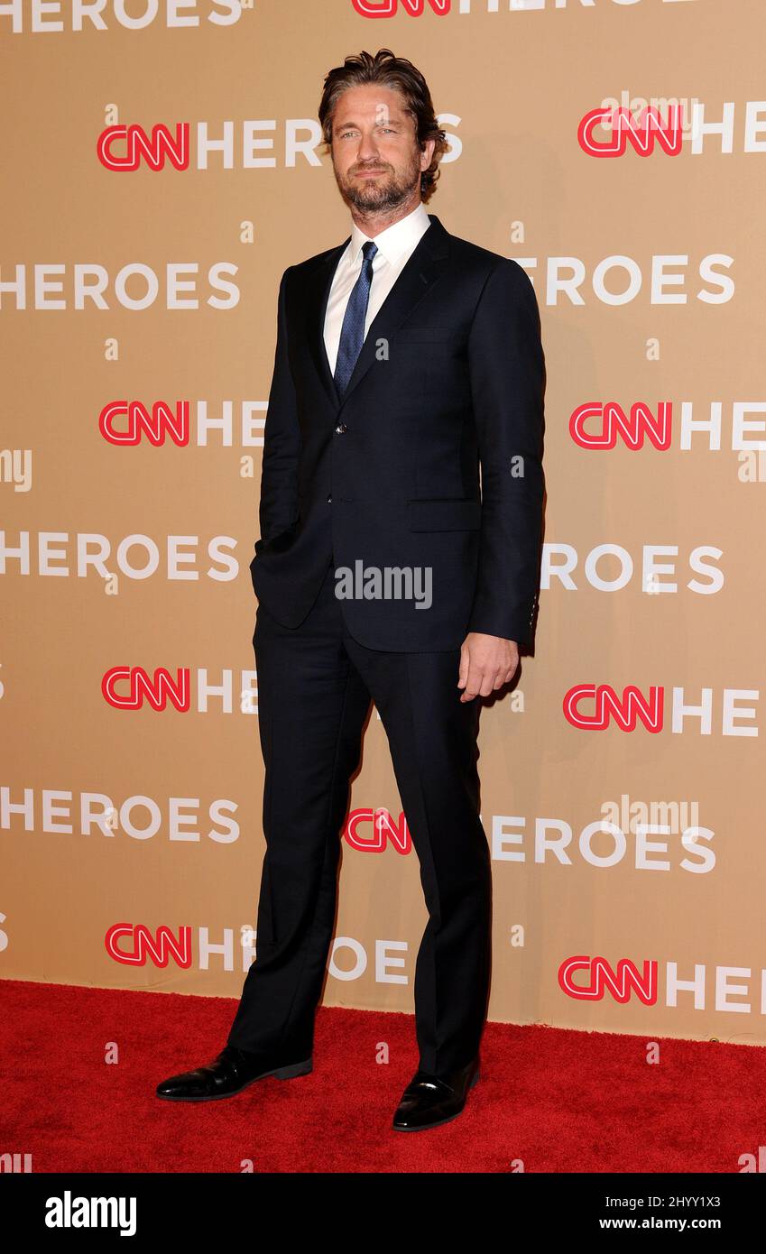 Gerard Butler at the 2010 CNN Heroes: An All-Star Tribute, held at the ...