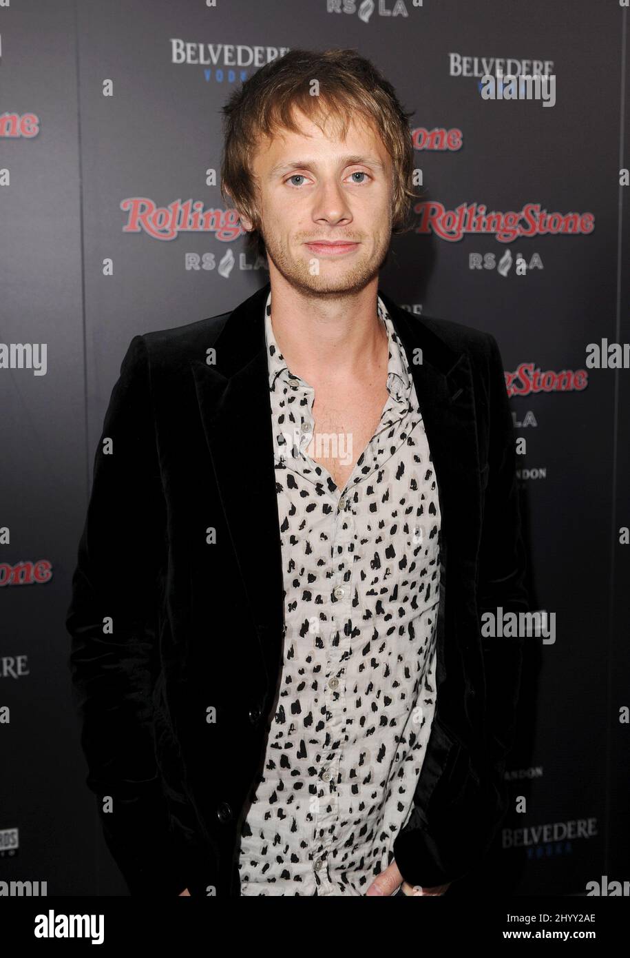 Dominic Howard at the 2010 American Music Awards after party hosted by ...