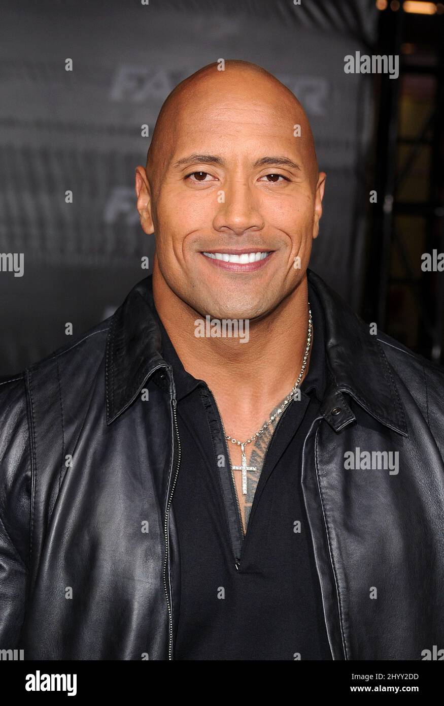Dwayne Johnson at the 'Faster' Premiere, held at Grauman's Chinese ...