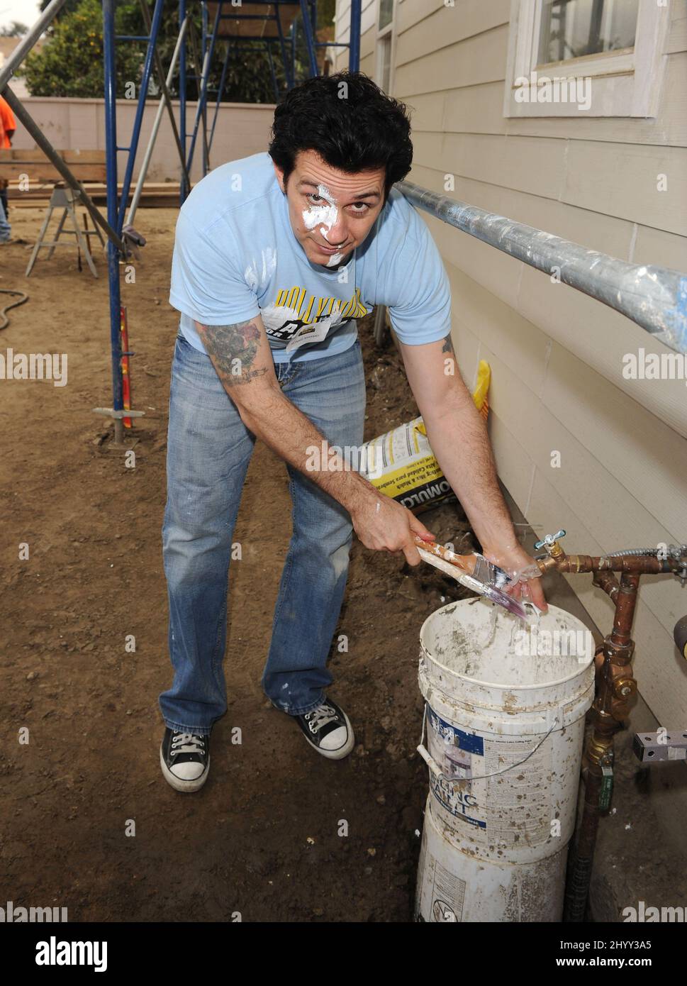 Ronnie Marmo during Habitat for Humanity's "The House That General ...