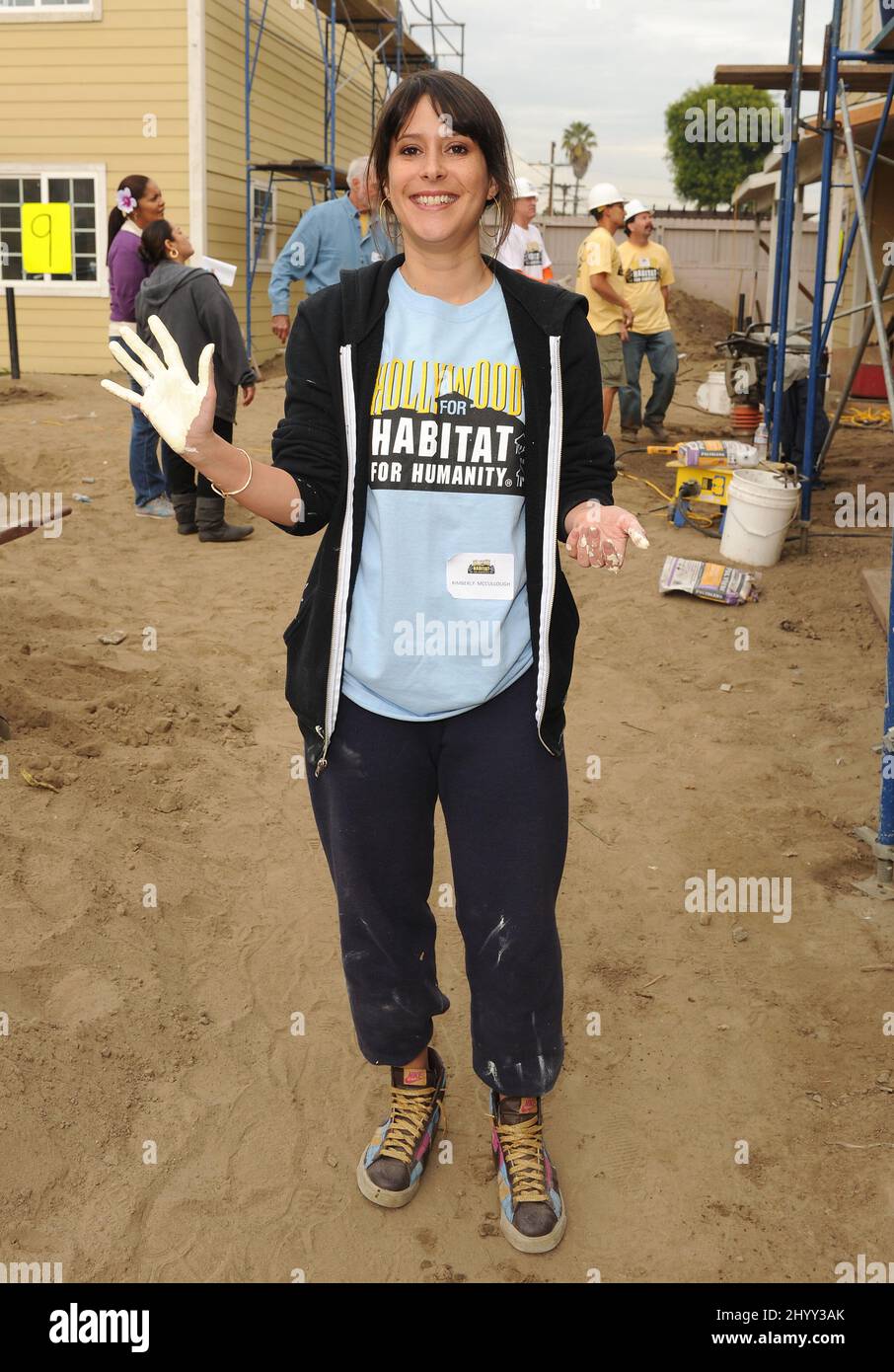 Kimberly McCullough during Habitat for Humanity's "The House That ...