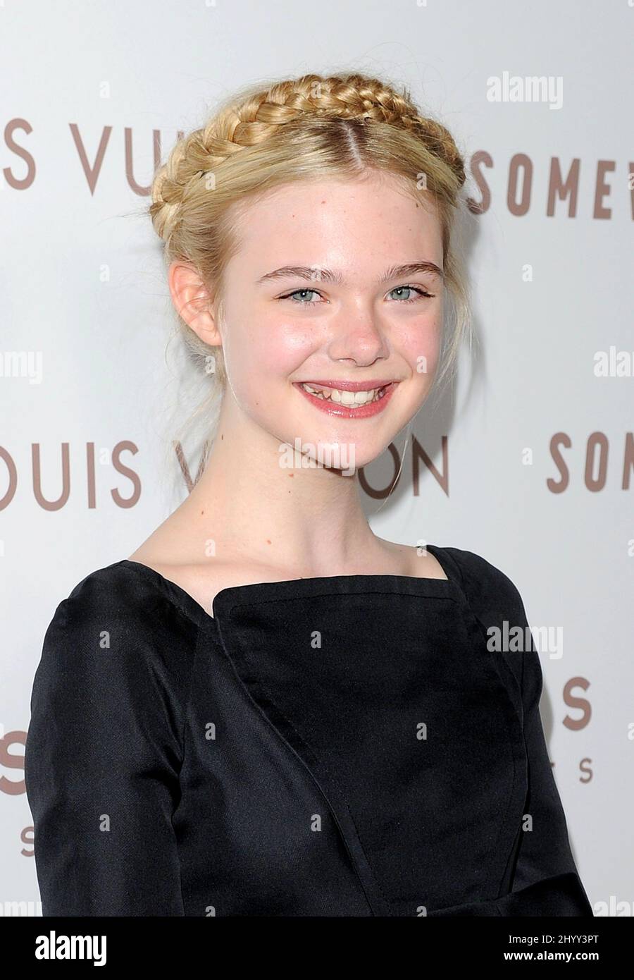 Elle Fanning at the "Somewhere" premiere held at the Arclight Theater ...