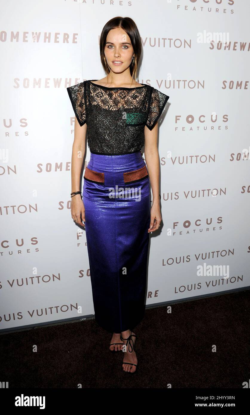 Isabel Lucas at the "Somewhere" premiere held at the Arclight Theater ...