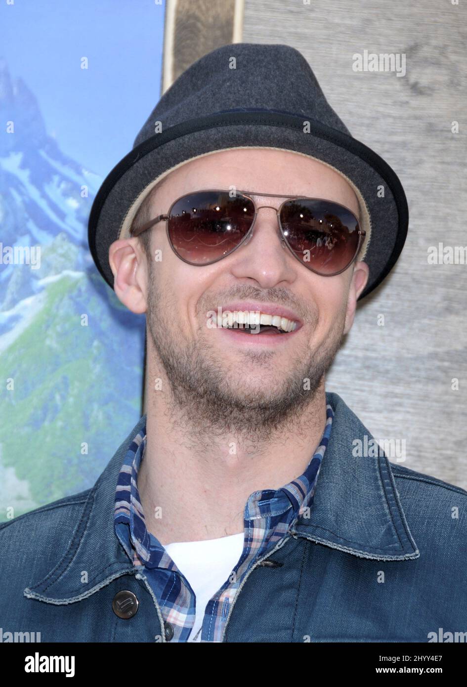 Justin Timberlake at the 'Yogi Bear' premiere held at the Mann Village ...