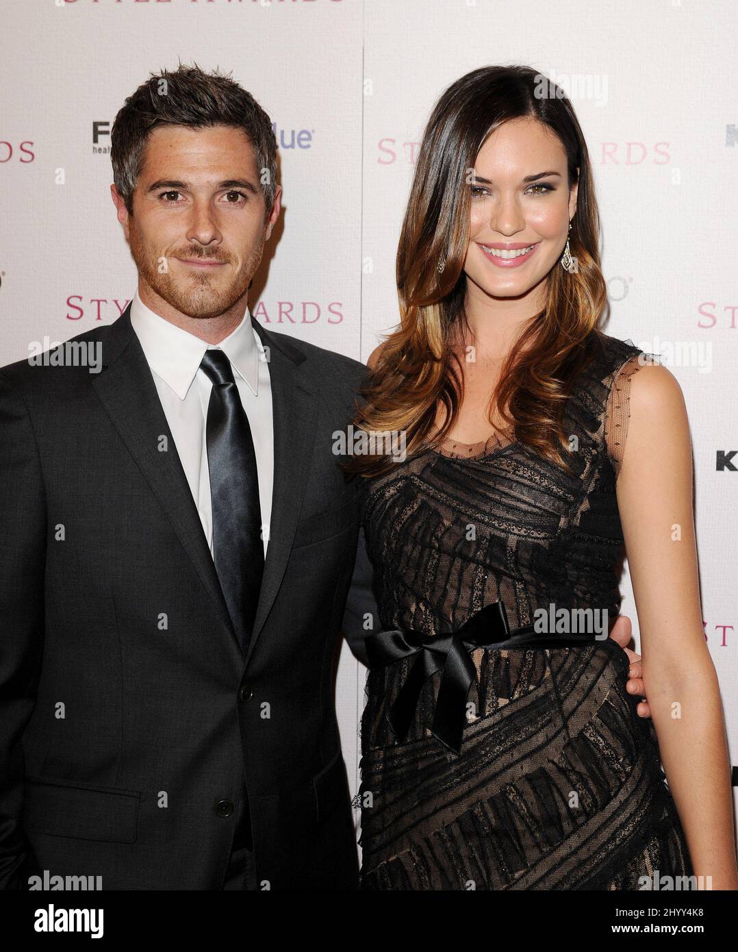 Dave Annable and Odette Yustman at the 2010 Hollywood Style Awards ...