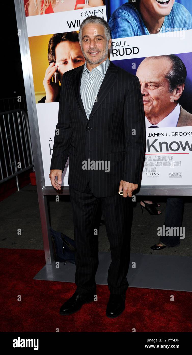 Tony Danza at the "How Do You Know" World Premiere premiere held at the ...