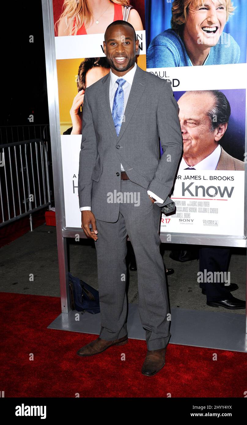 Will Blagrove at the "How Do You Know" World Premiere premiere held at ...