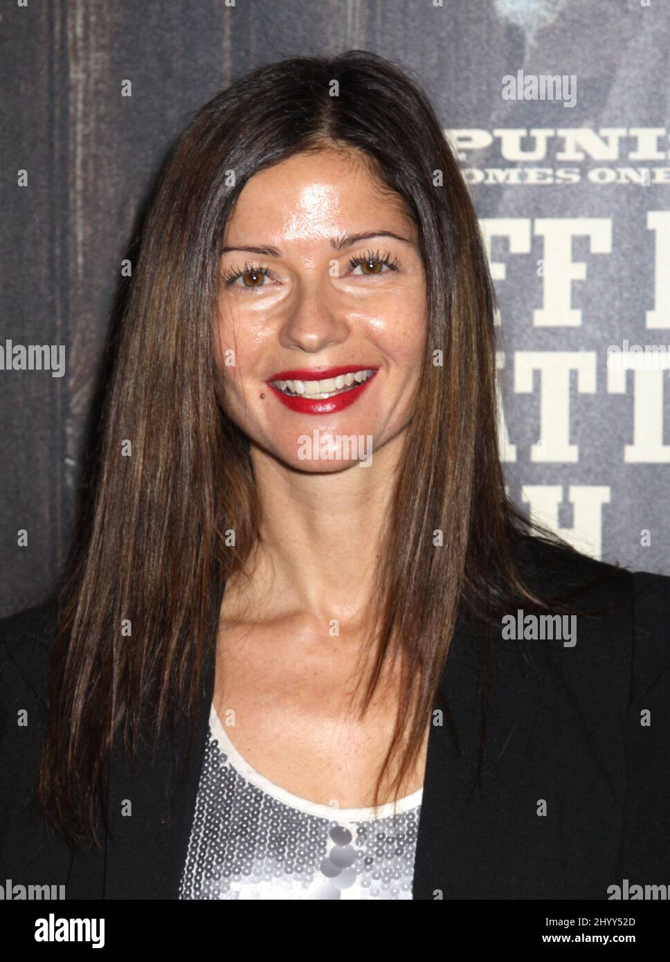 Jill Hennessy at the 'True Grit' premiere held at the Ziegfeld Theatre ...