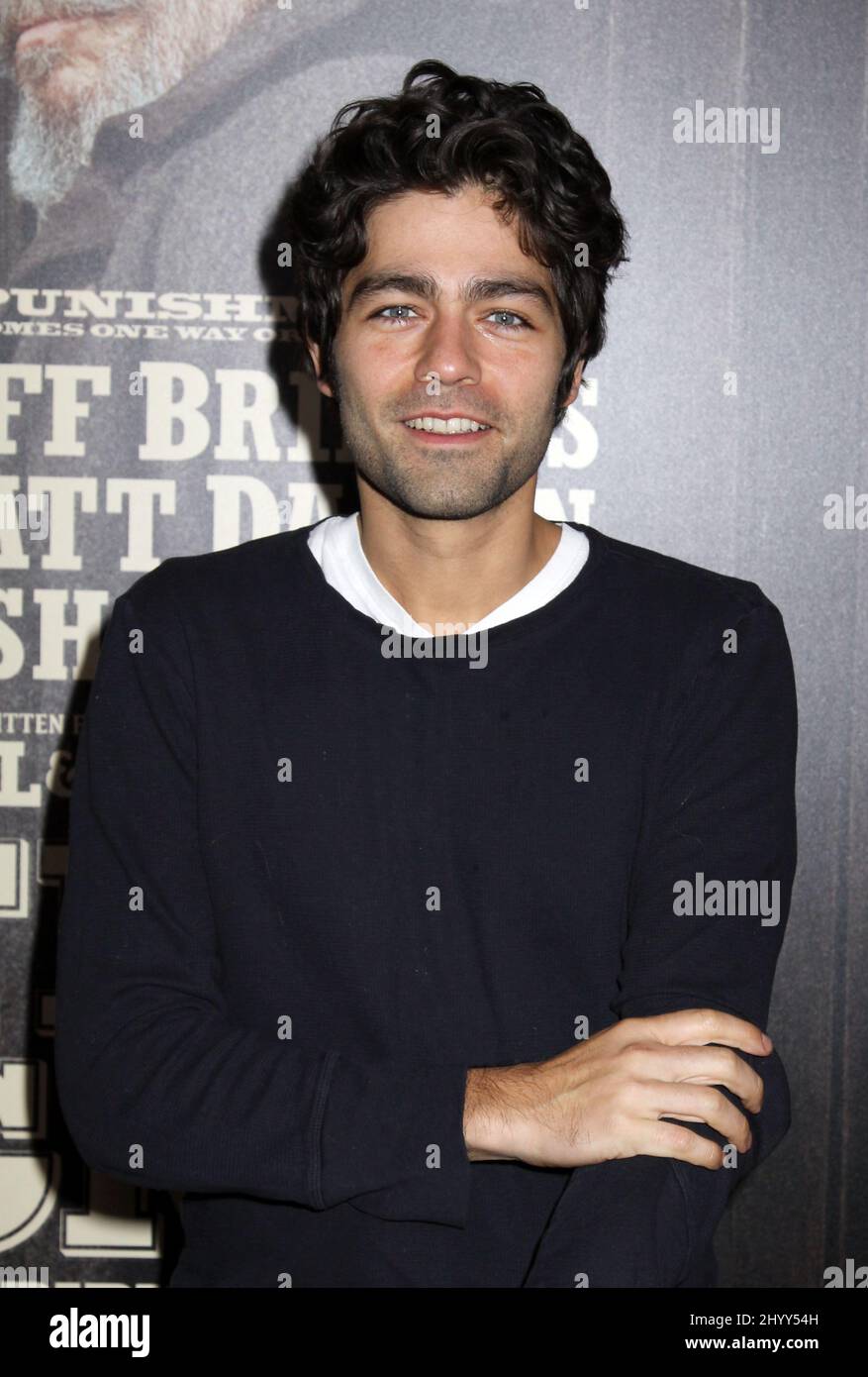 Adrian Grenier at the 'True Grit' premiere held at the Ziegfeld Theatre ...