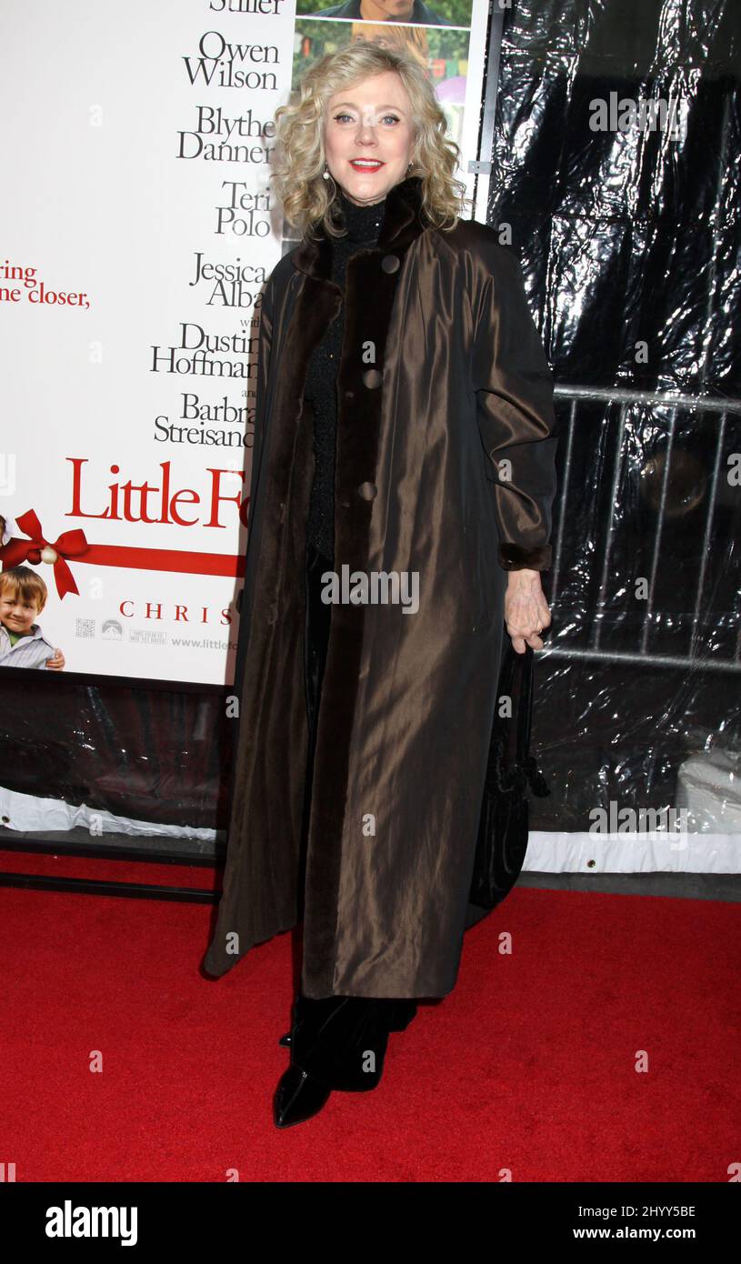 Blythe Danner at the "Little Fockers" world premiere held at the ...