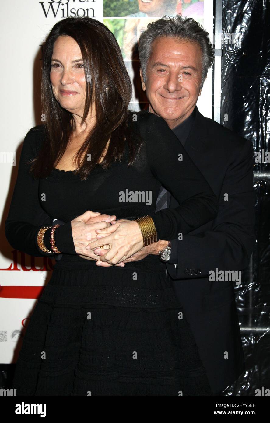 Dustin Hoffman and Lisa Gottsegen at the "Little Fockers" world ...