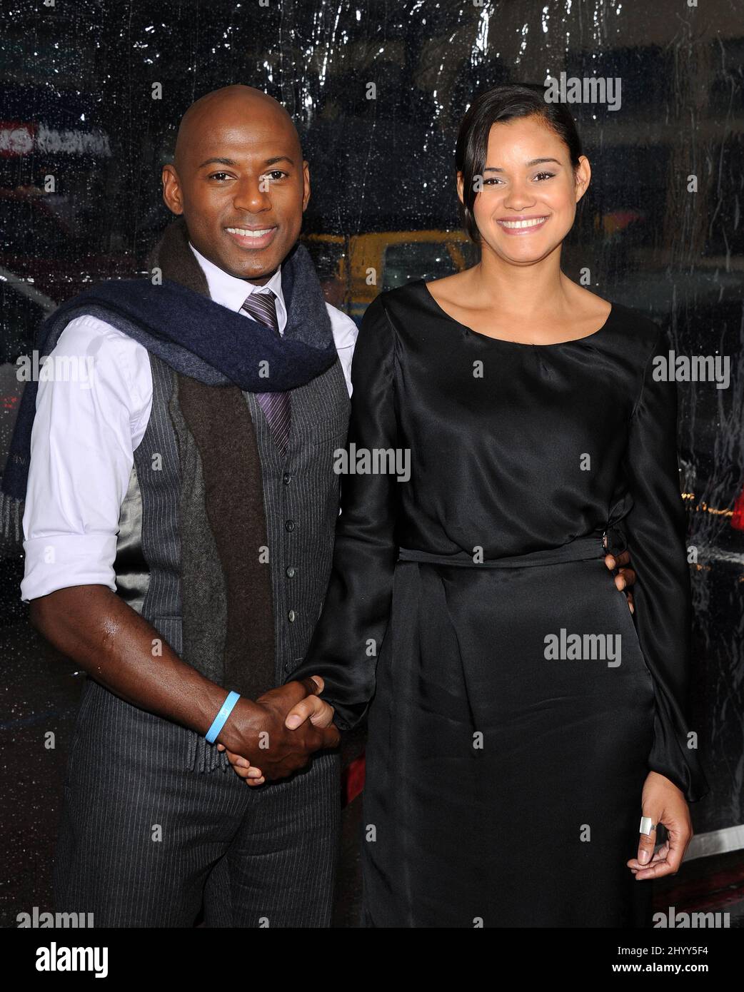 Romany Malco attends the premiere of 20th Century Fox's "Gulliver's ...