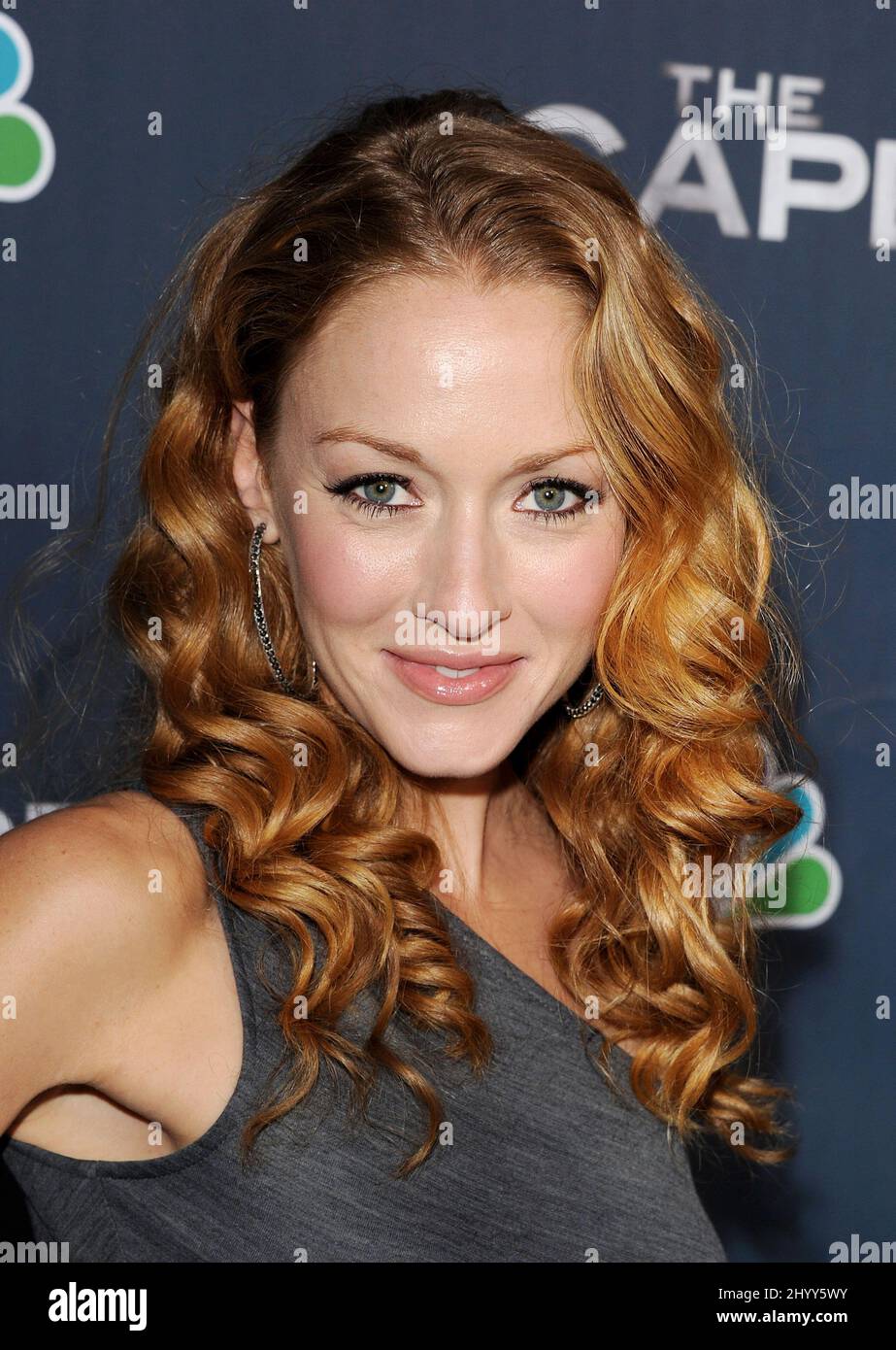 Jennifer Ferrin arriving at The Cape Premiere held at Music Box Theater ...