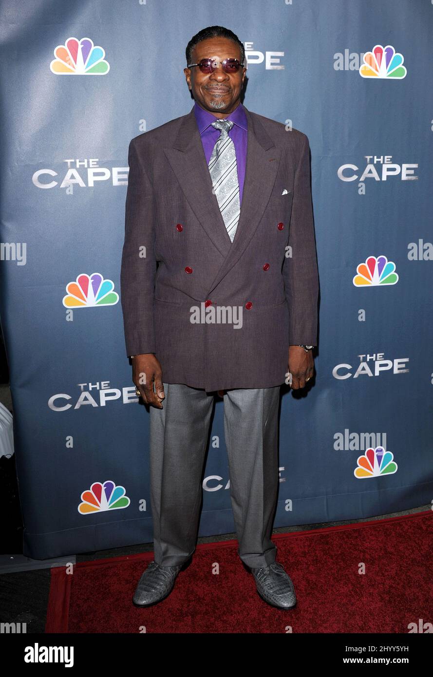 Keith David during "The Cape" Premiere Party held at Music Box Theater ...