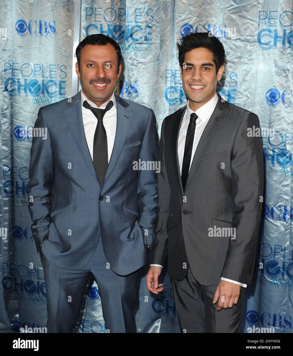 Rizwan Manji and Sacha Dhawan during the 2011 People's Choice Awards ...