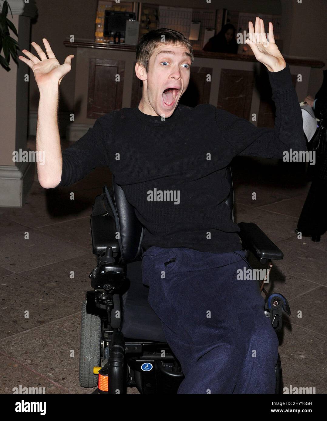 Zach Anner at the 2011 TCA Winter Press Tour - Day 3 - Arrivals, held ...