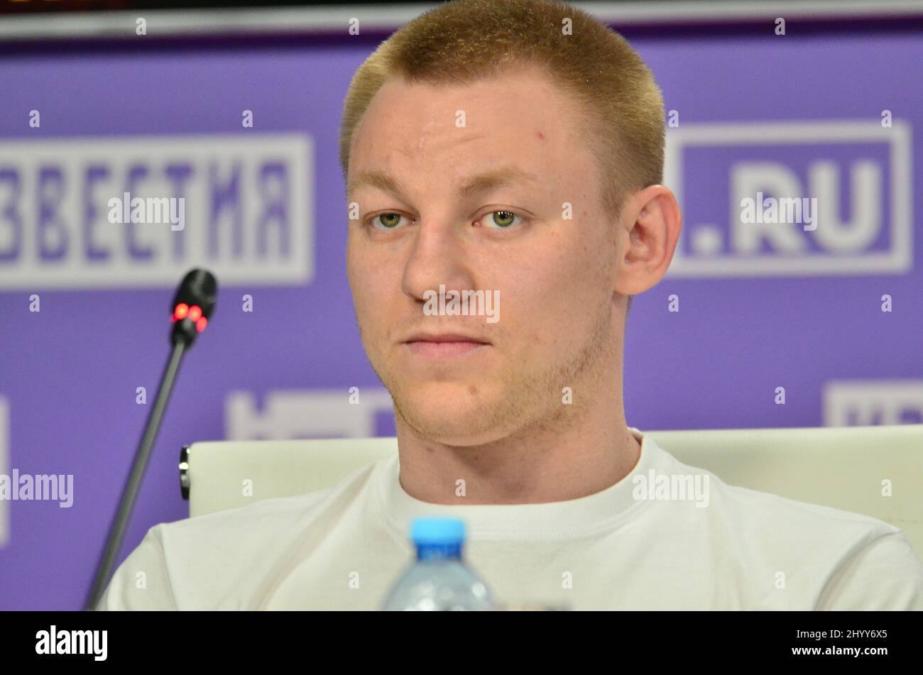 Press conference of the boxing club REN-TV - Superleague.IZVESTIA Media ...