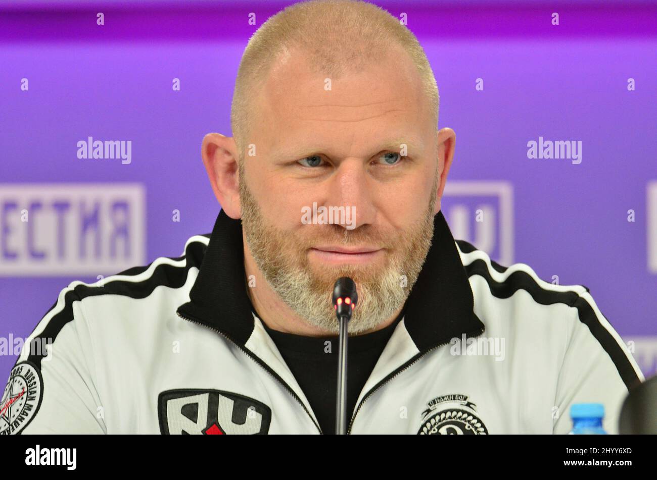 Press conference of the boxing club REN-TV - Superleague.IZVESTIA Media ...