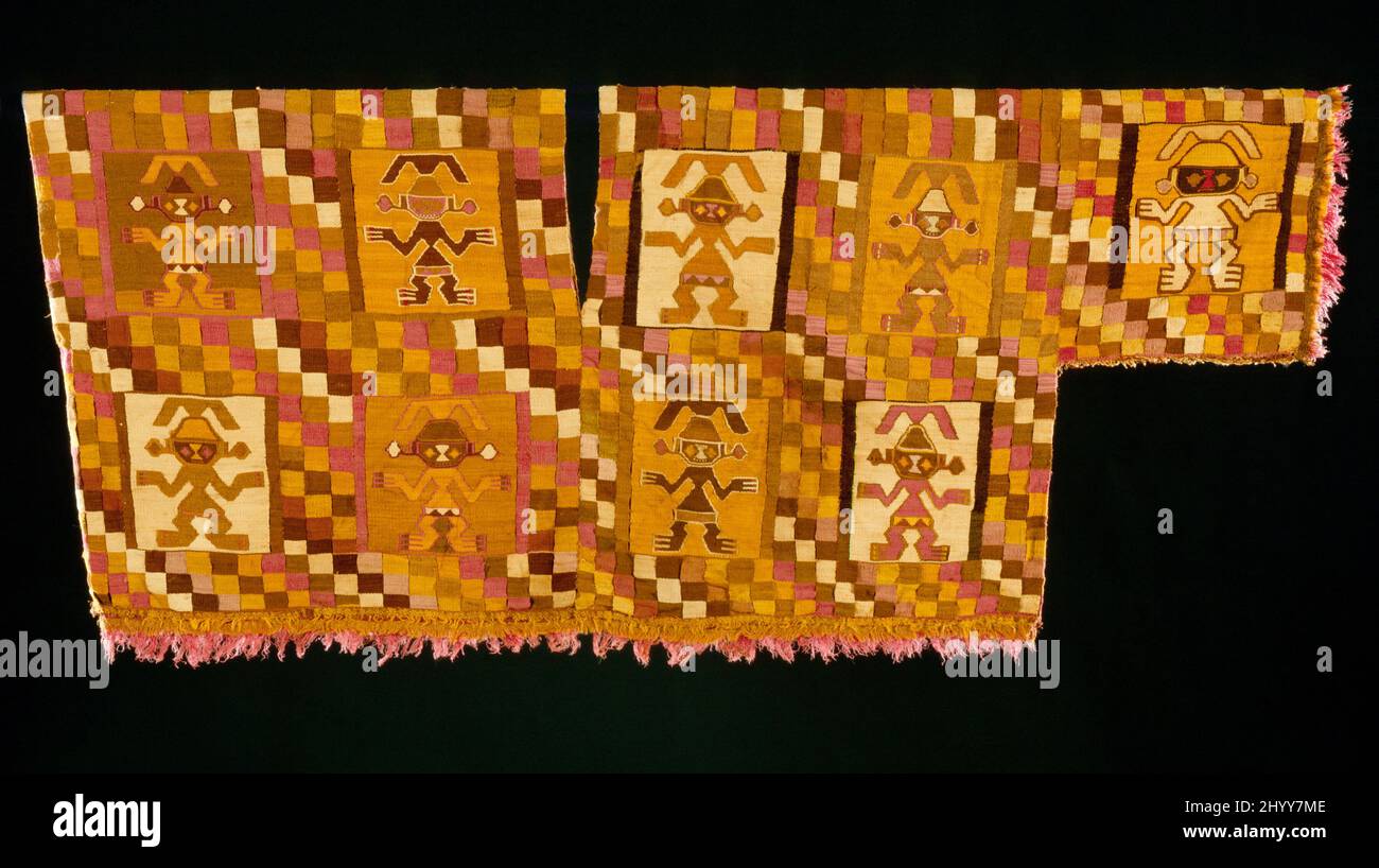 Man's Tunic. Peru, North Coast, Chimu, 1450-1532. Costumes. Cotton and ...