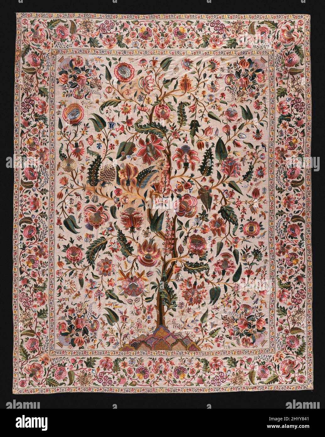 Textile Hanging (Palampore). India, late 17th-early 18th century ...