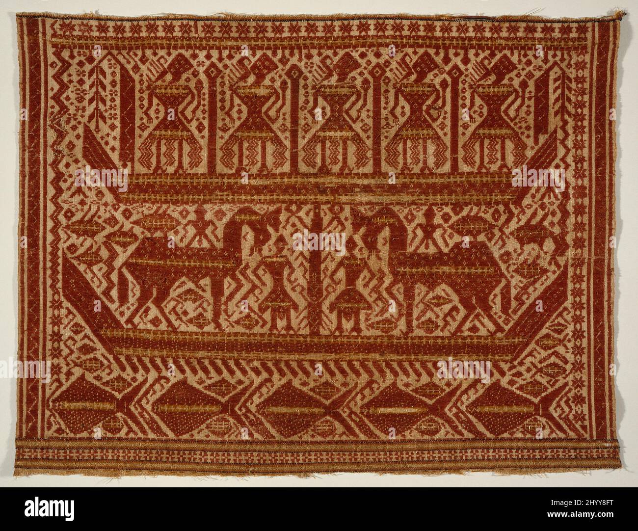 Ceremonial Textile (Tampan). Indonesia, South Sumatra, Lampung ...