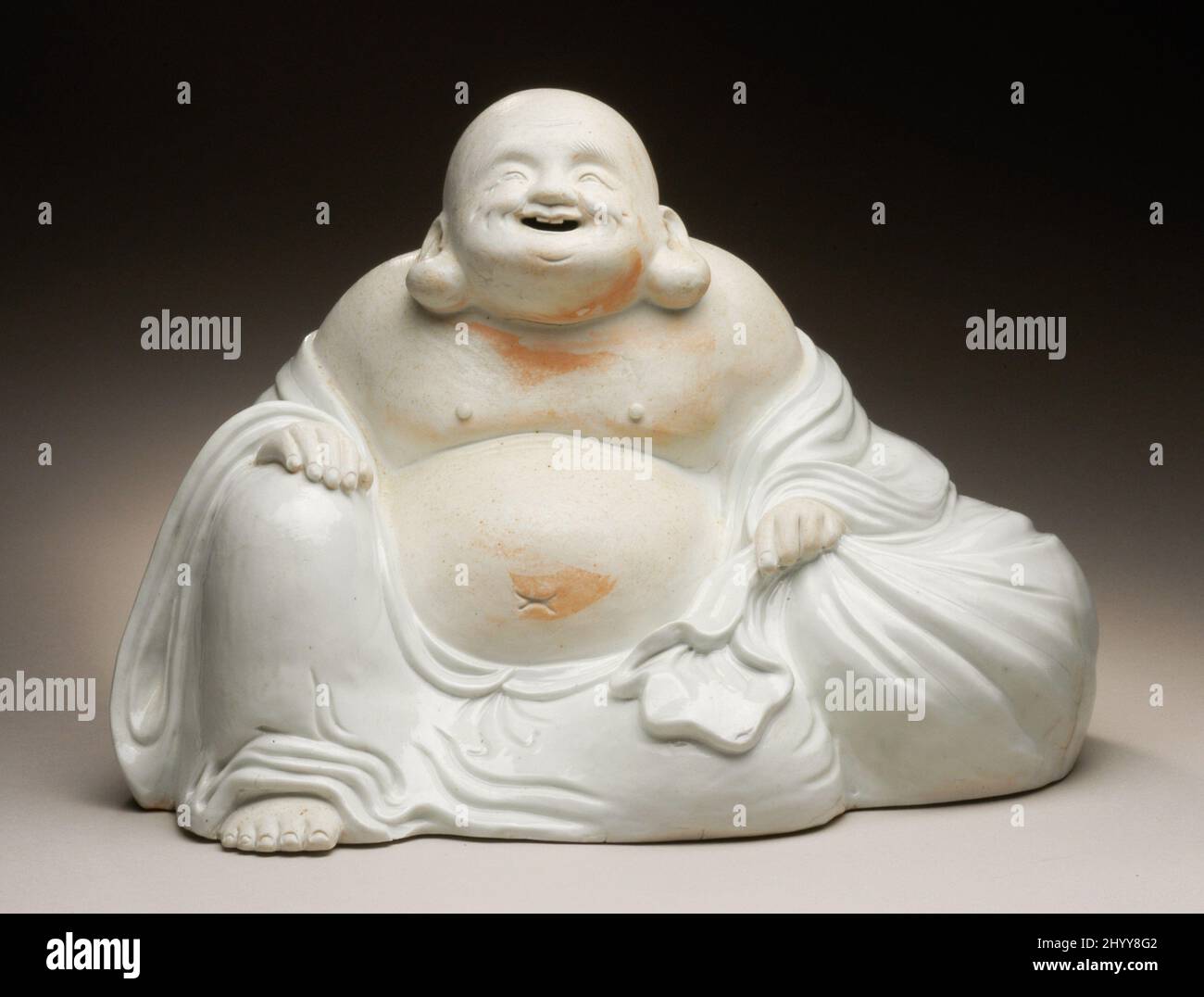 Censer in the Form of Hotei with His Bag. Japan, late 18th-early 19th ...