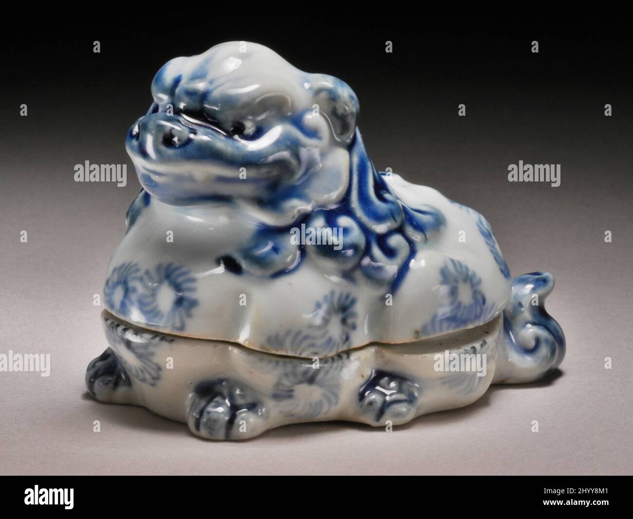 Incense Box in the Form of a Chinese Lion. Japan, 19th century ...