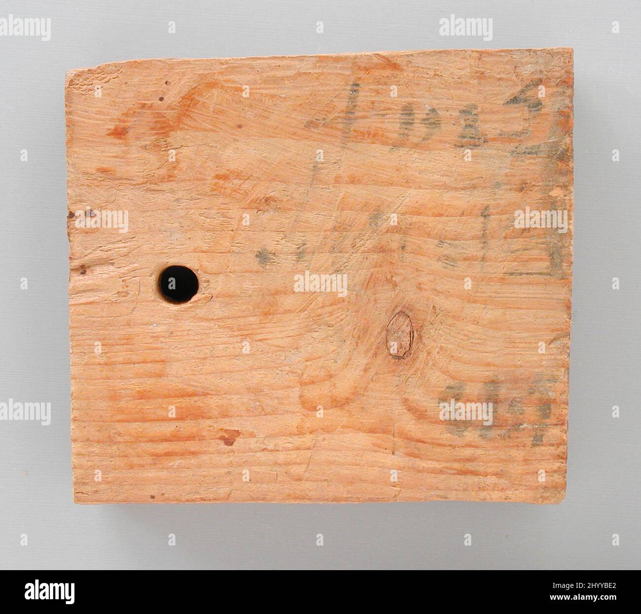 Label with Hieratic Inscription. Egypt, Ramesside Period-Third ...