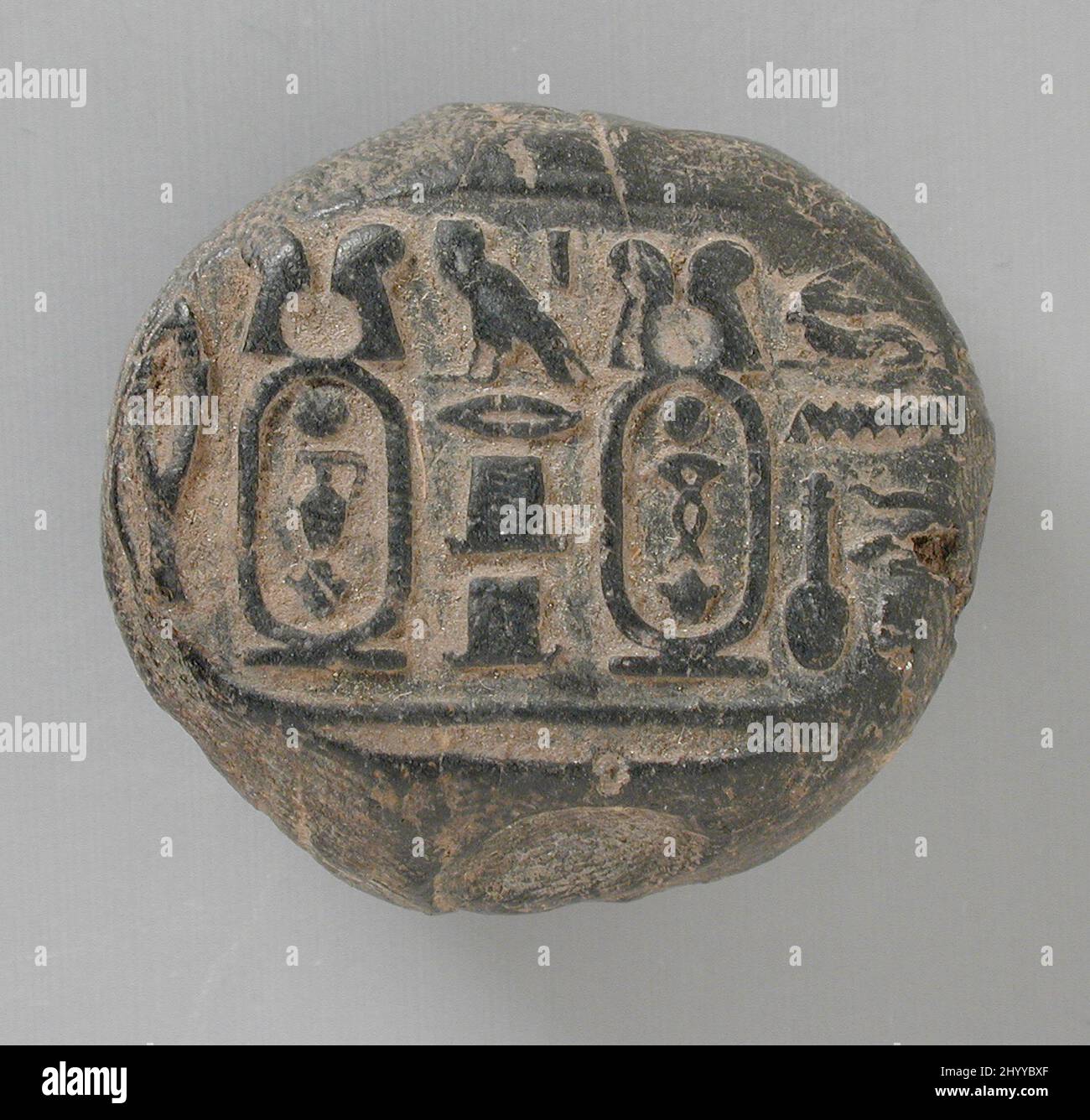Seal Impression of an Official of the 26th Dynasty. Egypt, Late Period ...