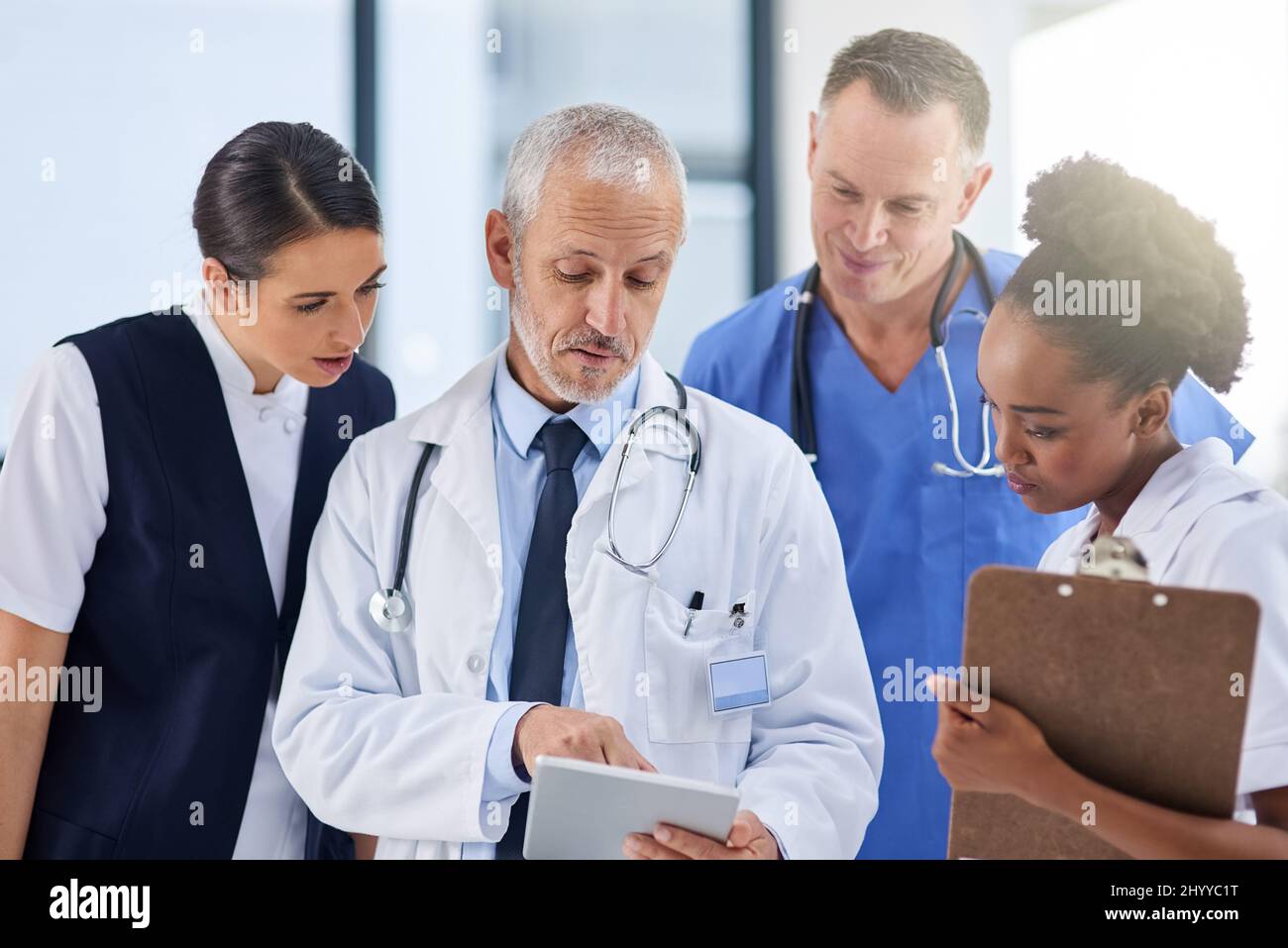 Your health is our priority. Cropped shot of doctors in the hospital ...