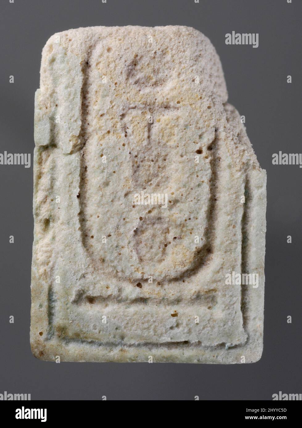 Molded Faience Plaque with Throne name of Amasis (Ahmose II). Egypt ...