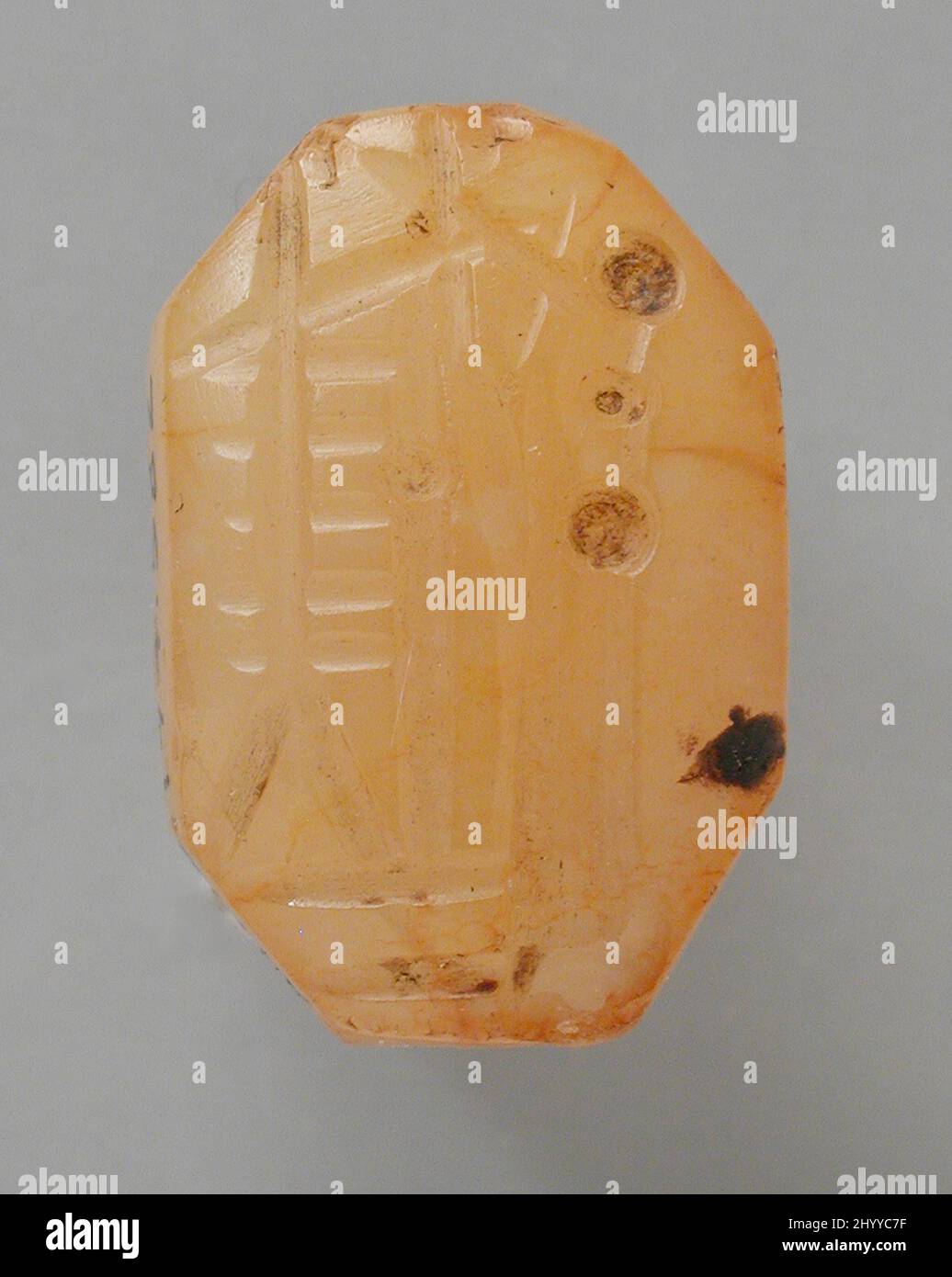 Stamp Seal. Assyria or Mesopotamia, Neo-Assyrian or neo-Babylonian ...