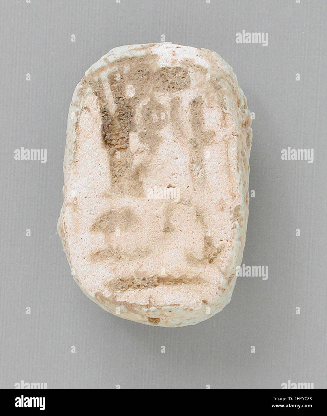 Molded Faience Plaque with Ramesside Throne Name. Egypt, New Kingdom ...