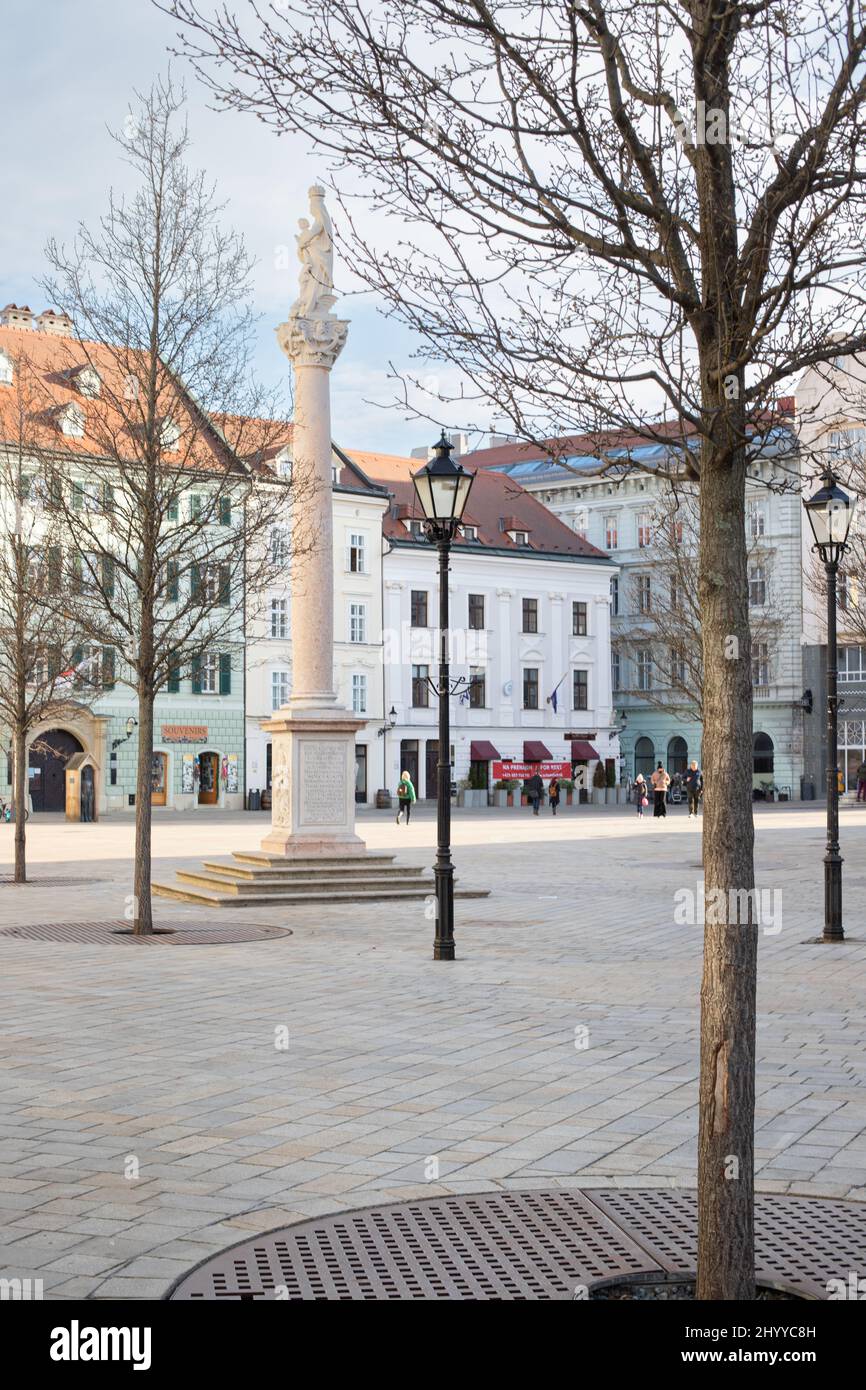 Bratislava main plaza hi-res stock photography and images - Alamy