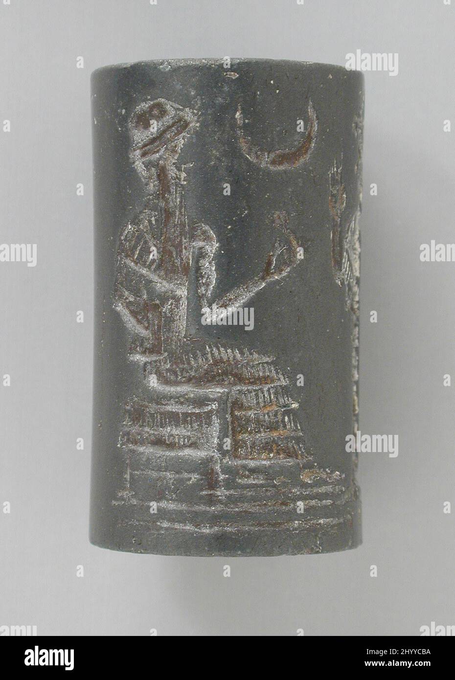 Cylinder Seal. Iran, Mesopotamia or Syria, Third Dynasty of Ur, circa ...