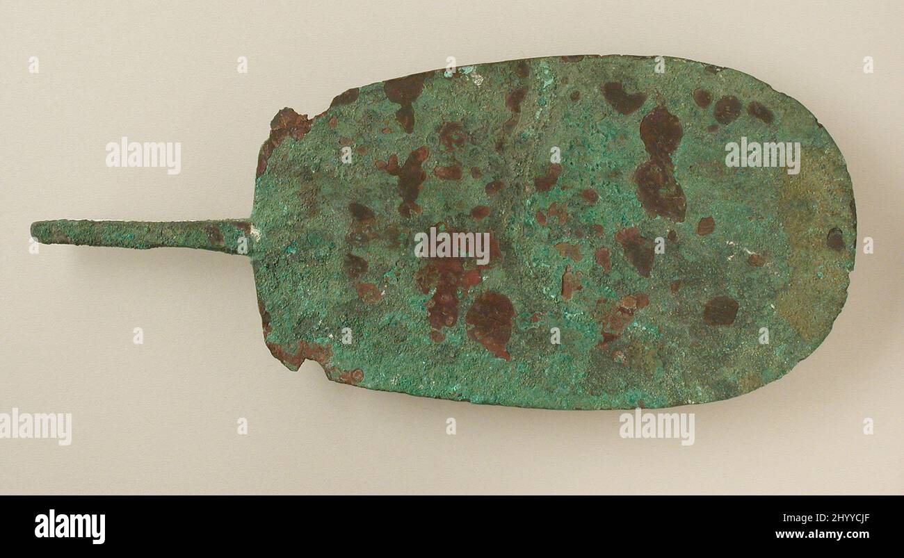 Oval Knife. Egypt, Predynastic - 1st Dynasty (3200 - 2850 BCE) or later ...