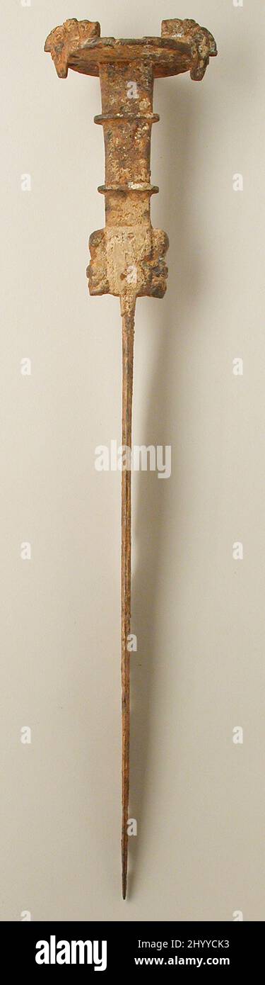 Sword. Iran, Luristan, 900-800 B.C.. Arms and Armor; swords. Iron ...
