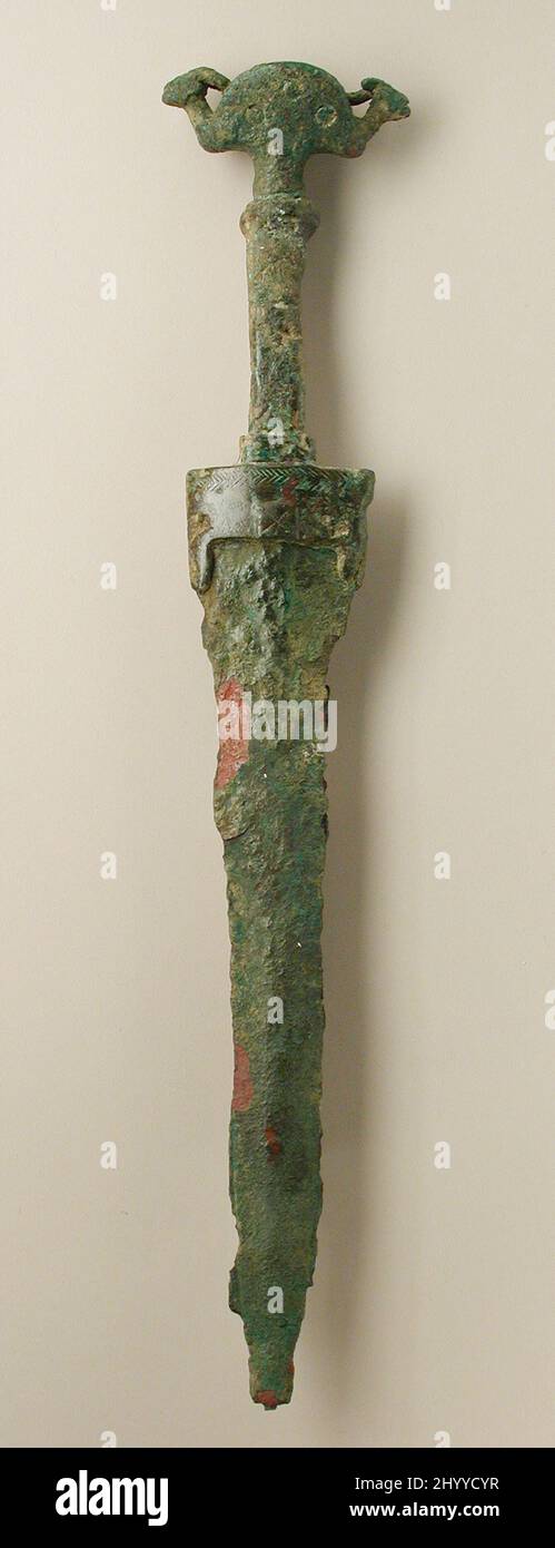 Dagger. Northern Iran, 1350-1000 B.C.. Arms and Armor; daggers. Bronze ...