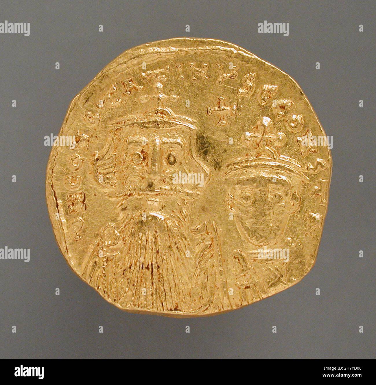 Constans II Solidus. Eastern Mediterranean, Byzantine, 641-668 or ...