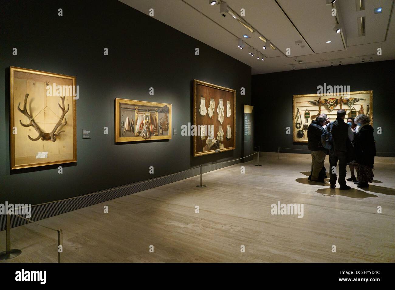 General view of the works that is part of the exhibition "Hyperreal ...