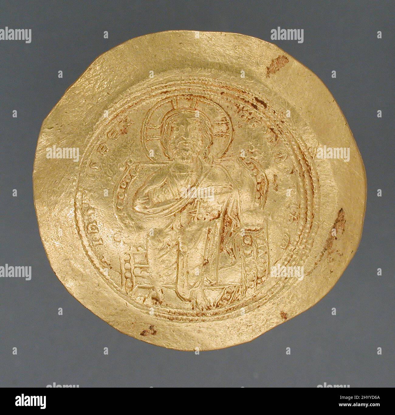 Coin, Constantine IX Monomachus. Constantinople, Byzantine, circa 1042 ...