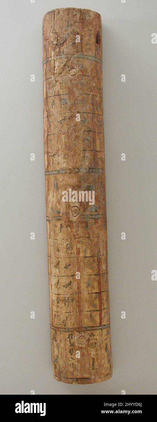 Middle Kingdom Star Clock from a Rectangular Coffin Lid. Egypt, Middle ...