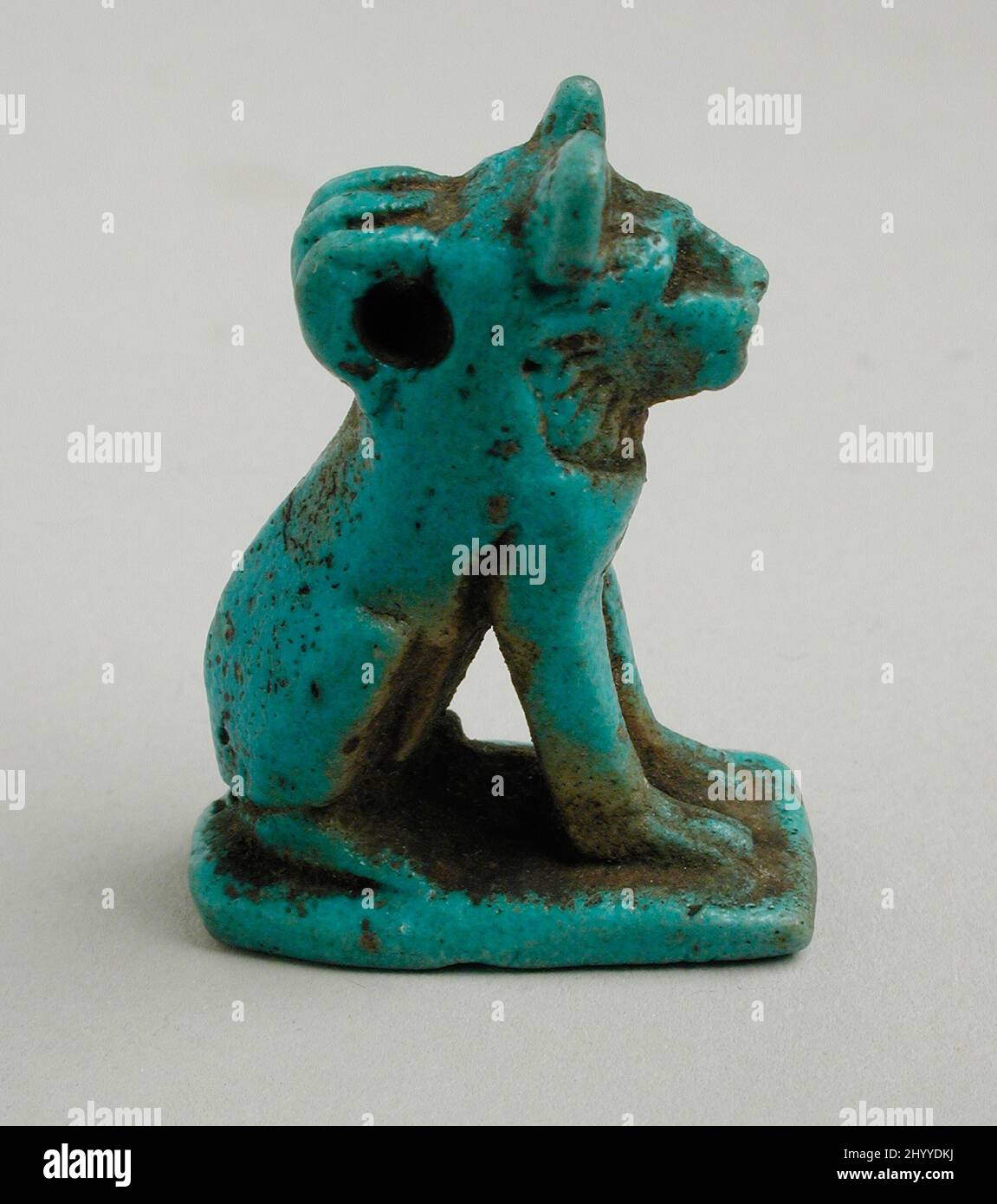 Amulet of a Seated Lion. Egypt, Late Period - Ptolemaic Period (724 ...