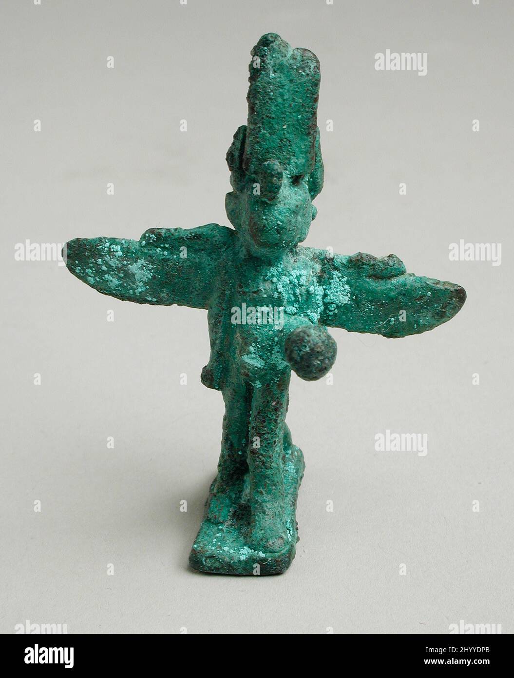 Two Headed God Figure with Wings. Egypt, Late Period - Roman Period ...