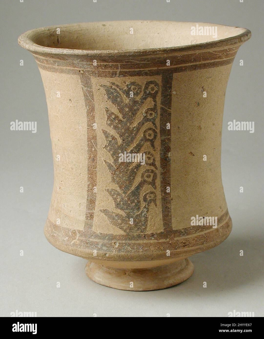 Footed Goblet. Western Iran, circa 1500-1000 B.C.. Furnishings ...