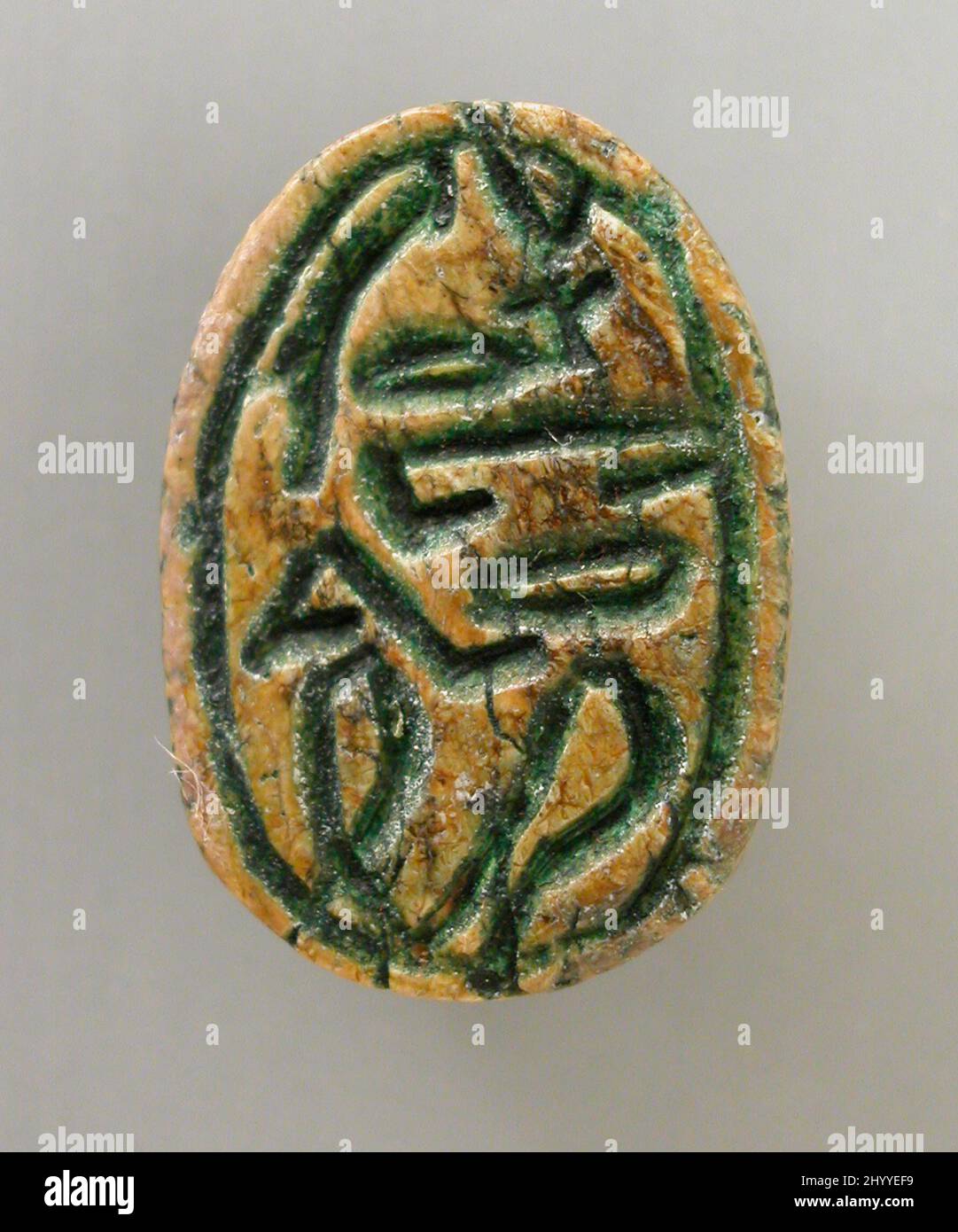 Scarab of the Overseer of the Seal. Egypt, 13th - 16th Dynasties (1786 ...